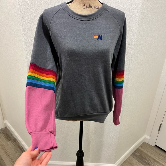Aviator Nation | Sweaters | Ultra Rare Aviator Nation Rainbow Switch ...